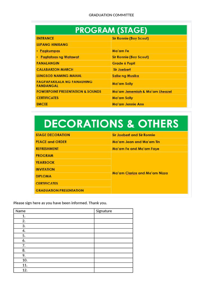 Graduation Committee | PDF