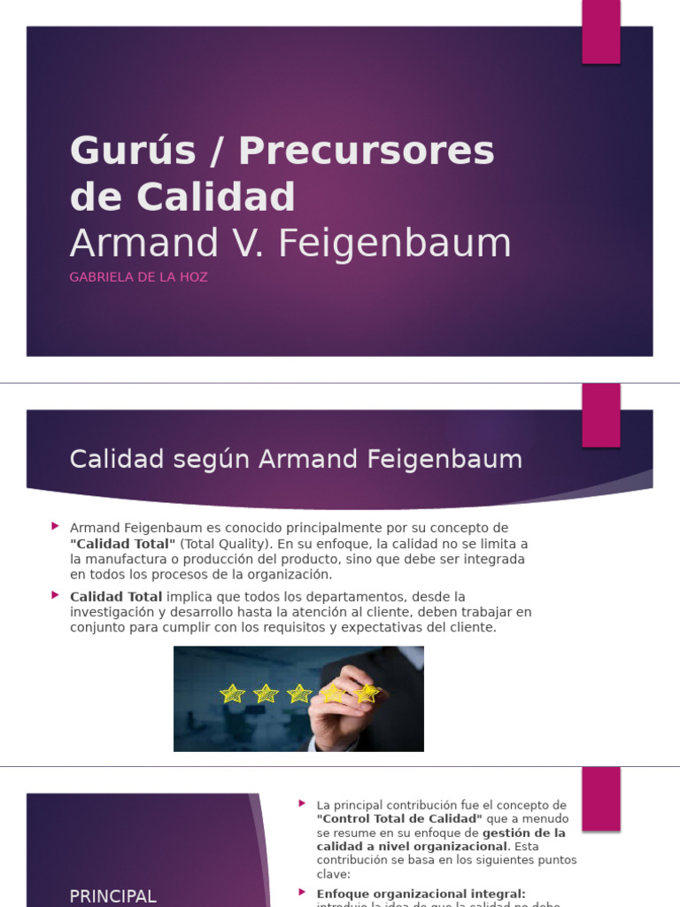 Armand Feigenbaum | PDF