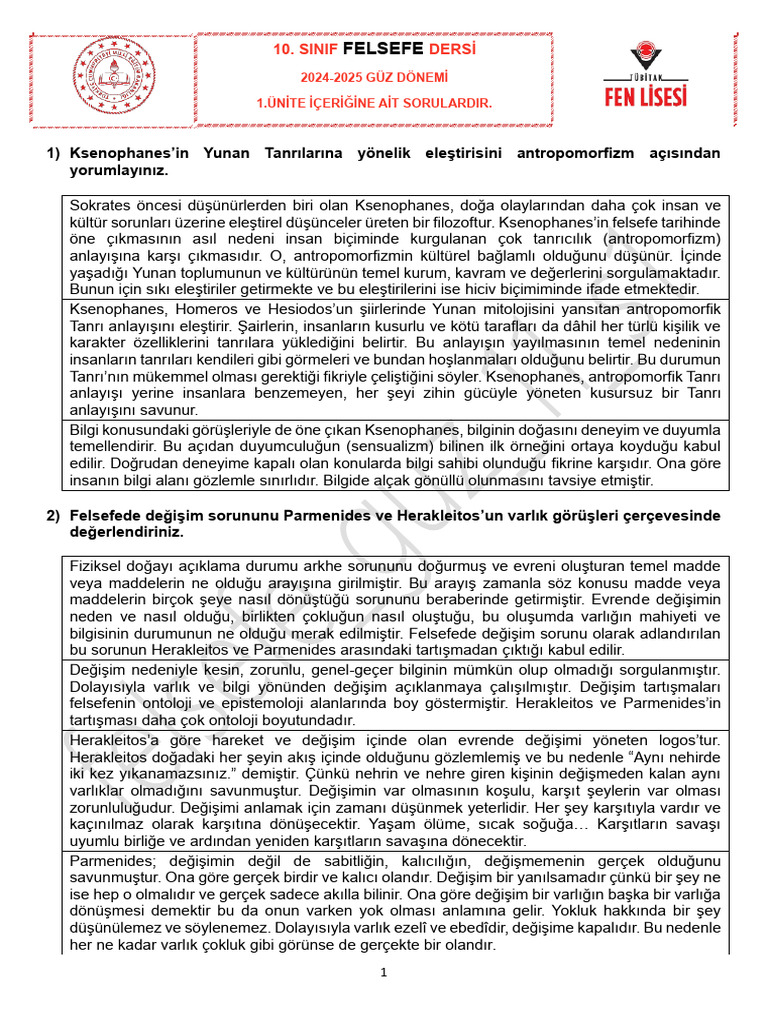 Felsefe | PDF