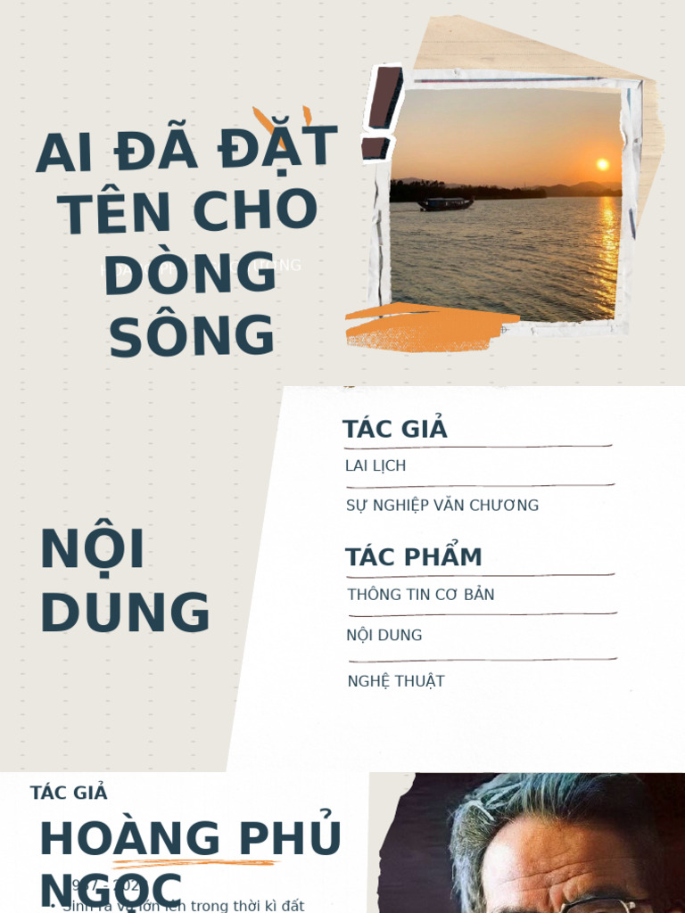 AI Đã Đặt Tên Cho Dòng Sông | PDF