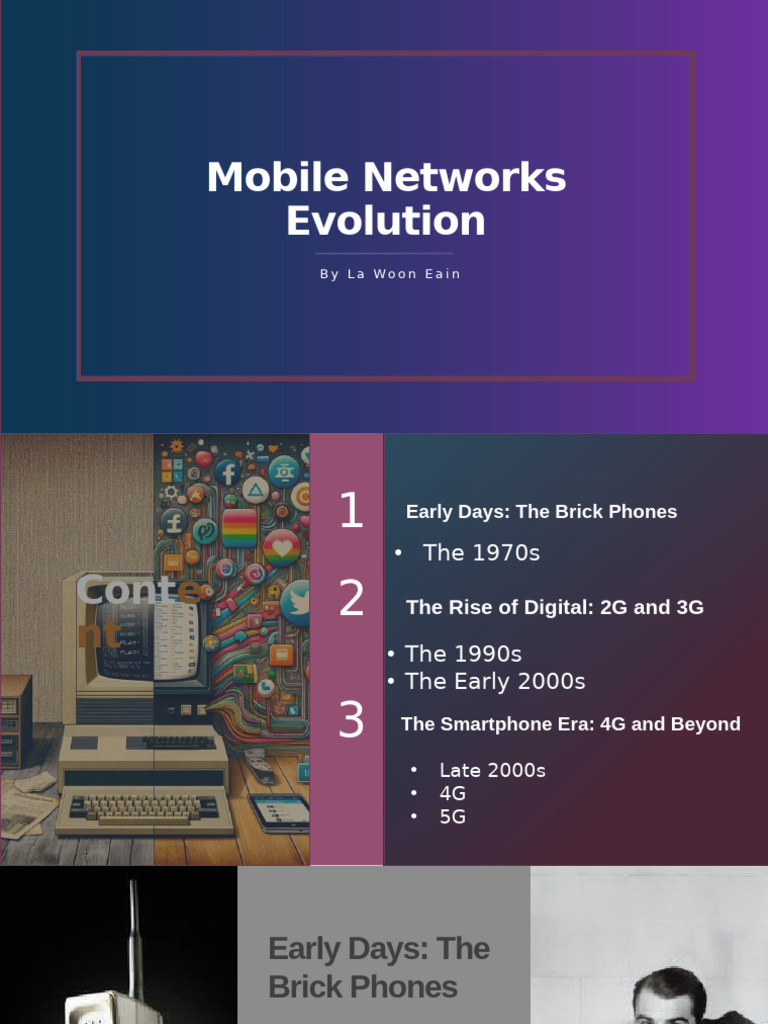 Evolution Moblie Network | PDF | Mobile App | Telephone