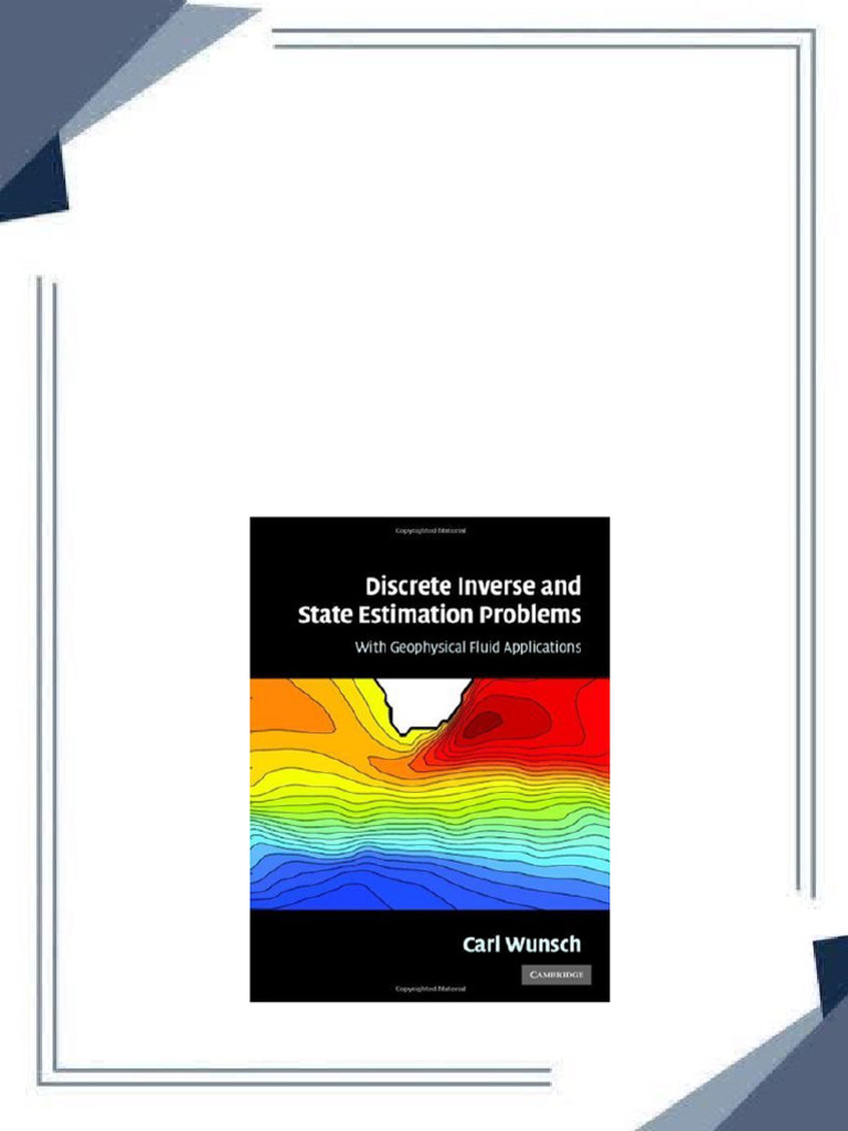 Instant Download Discrete inverse and state estimation problems with ... Instant Download Discrete inverse and state estimation problems with ...