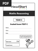 PiXL Primary Year 6 Arithmetic Test 6 | PDF