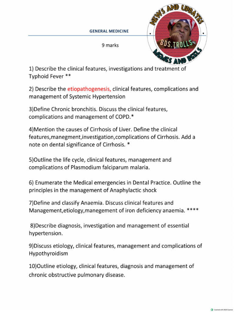 GM Laq, Saq, Vsaq Bds - Trolls | PDF