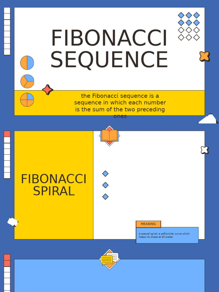 Fraction Patterns Education Presentation in Blue White Yellow Simple ...