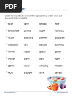 Grade 2 Word Clines Worksheet | PDF