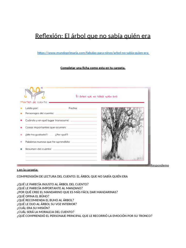 El Árbol Que | PDF