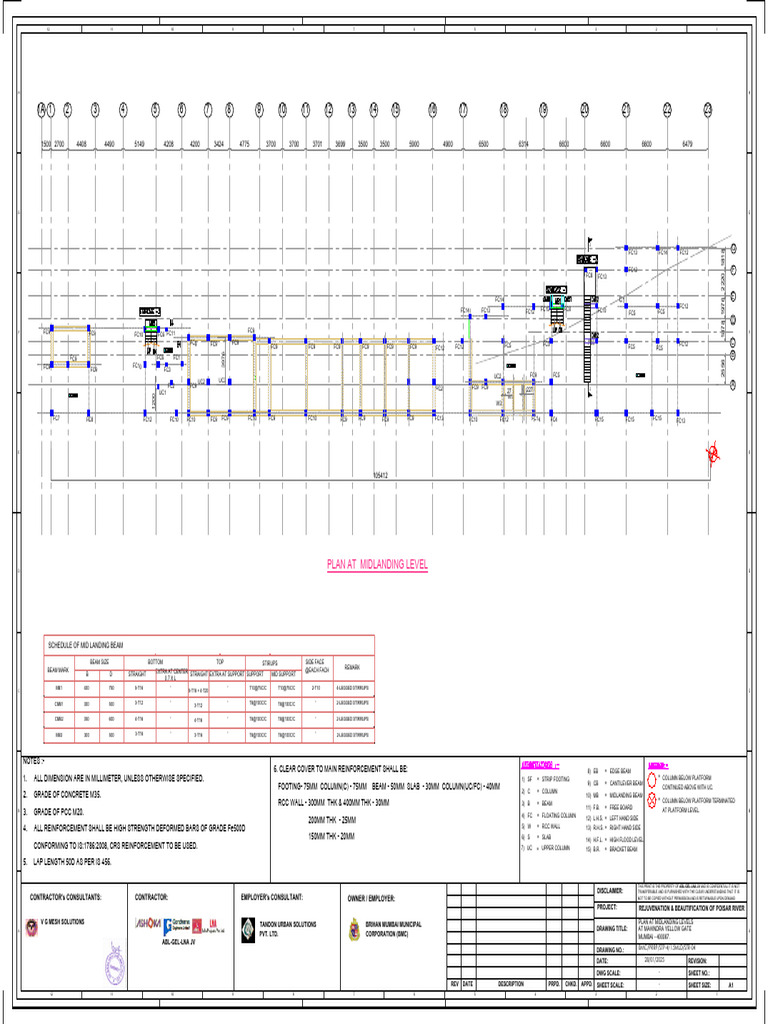 Midland Landing Level Plan Details | PDF | Structural Engineering ...