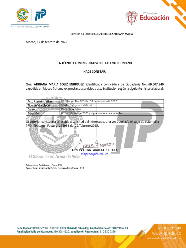 CT- ADRIANA MARIA SOLIZ ENRIQUEZ (3) | PDF