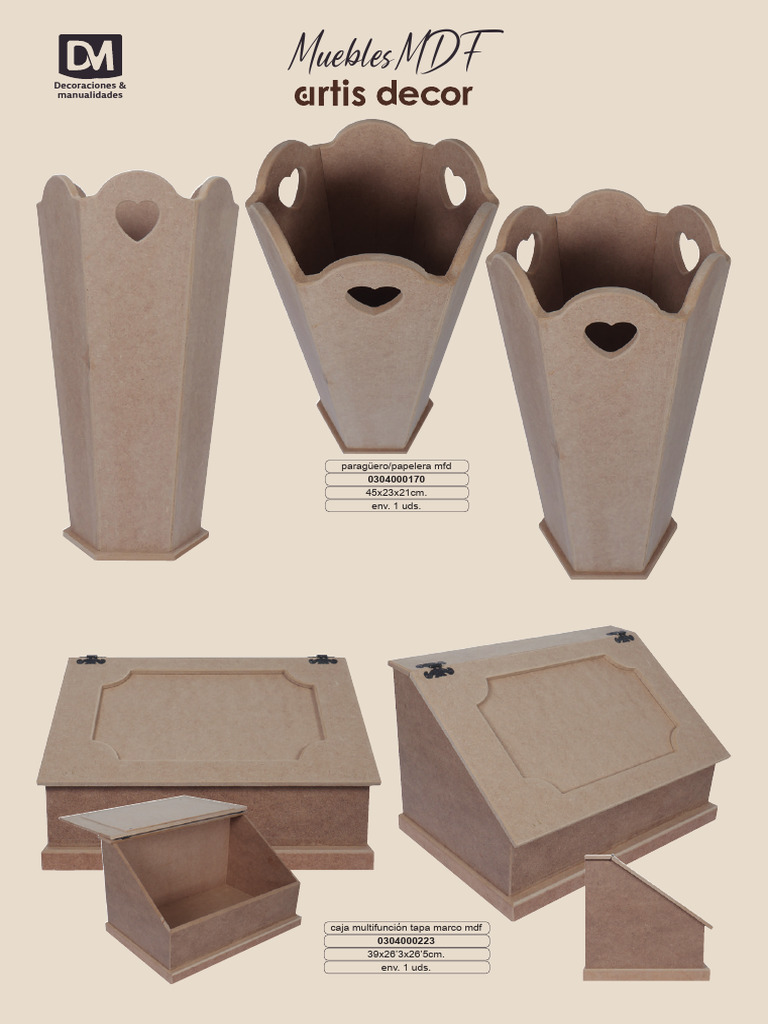 Muebles MDF 2025 02 | PDF