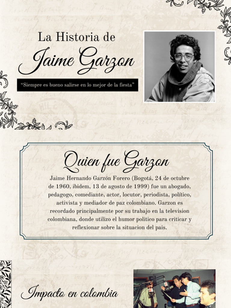 Jaime Garzón: Humor y Activismo en Colombia | PDF