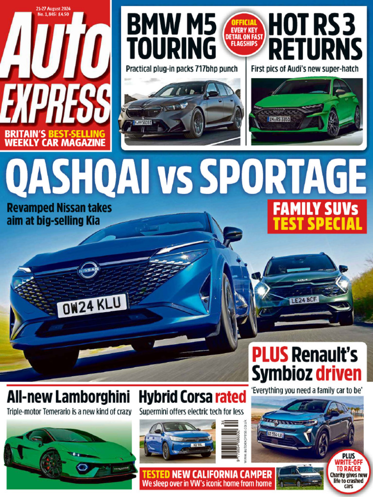 Auto Express 21-08-2024 Freemagazines Top | PDF | Volkswagen | Luxury ...