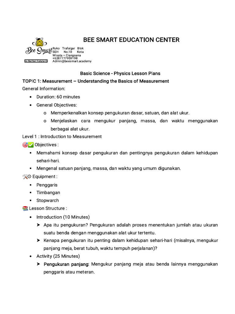 Lesson Plan | PDF