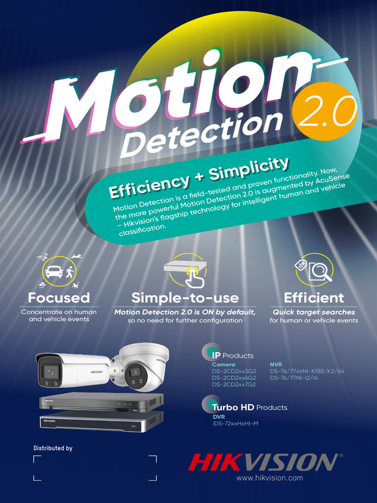 Motion Detection 2.0 Poster | PDF