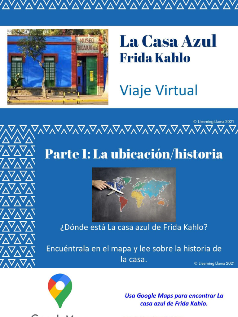 Adrian Student Viaje Virtual Frida Kahlo Casa Azul | PDF