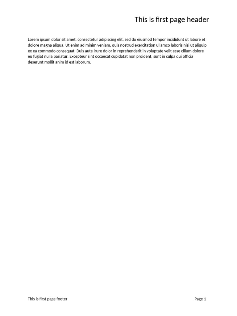 Headers and Footers | PDF