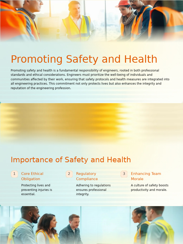 Promoting Safety and Health | PDF | Safety | Occupational Safety And Health