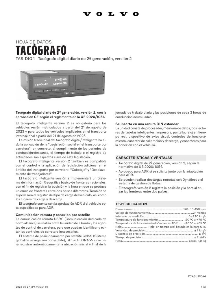 TAS-DIG4 Spa 01 332277020 | PDF