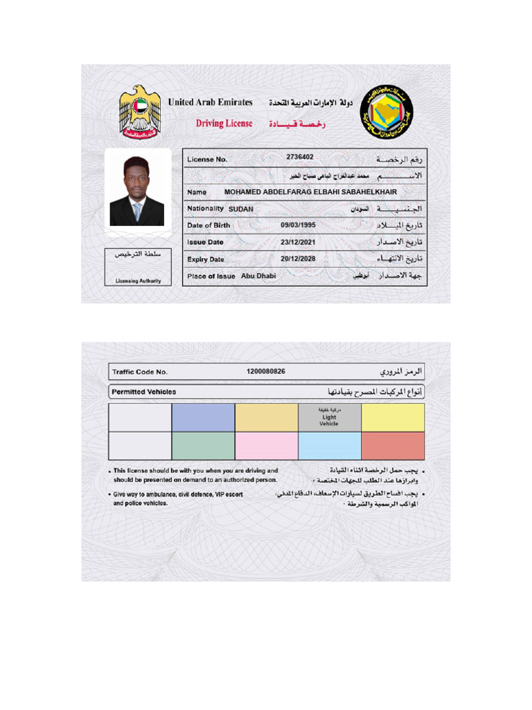 Driving License | PDF