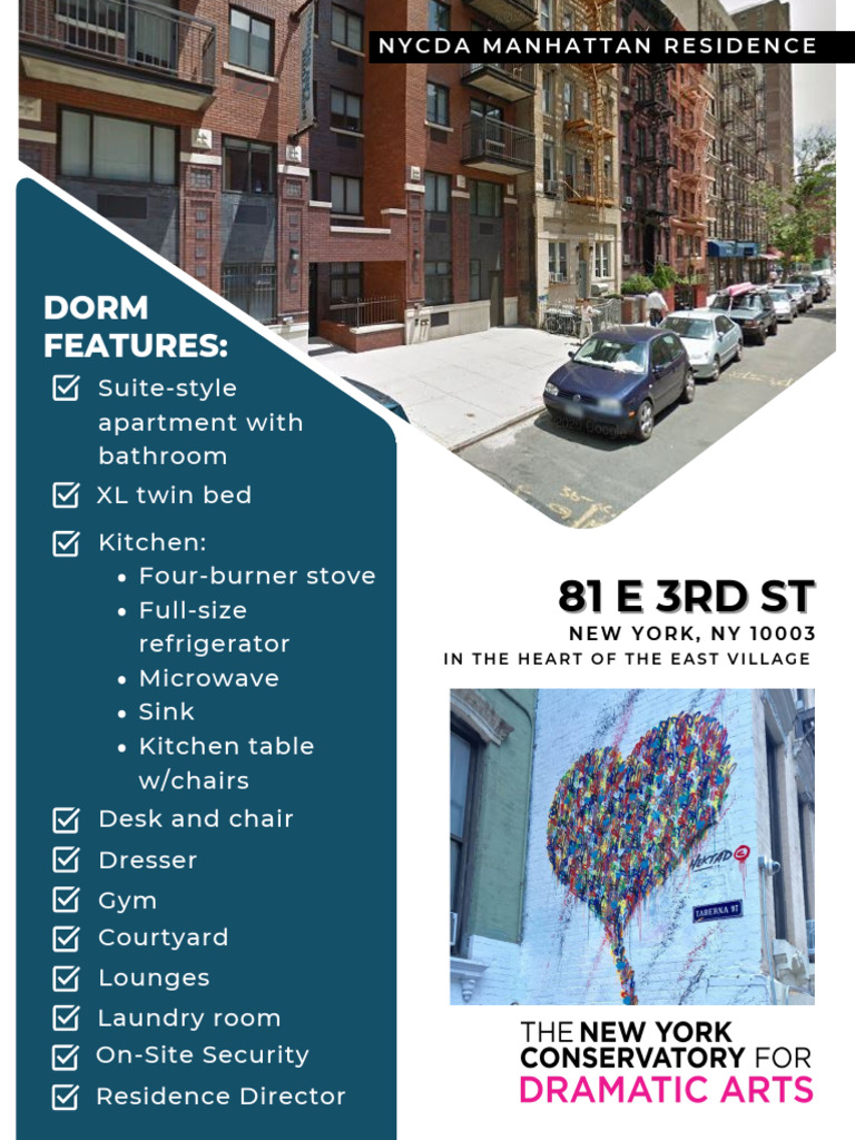 NYCDA Dorms in East Village | PDF | Kitchen | New York City