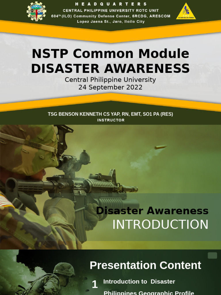 Disaster Awareness in the Philippines | PDF | Earthquakes | Natural ...