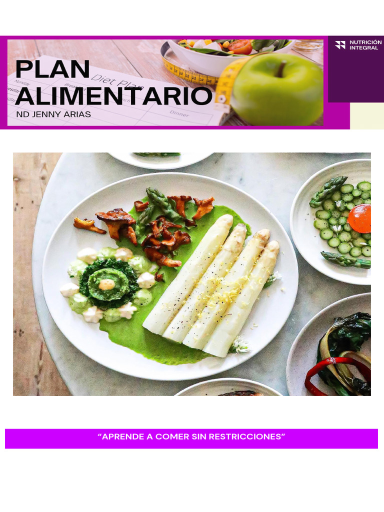 Plan Alimentario Breiner Daniel Arenas Martinez 1 | PDF | Dormir ...