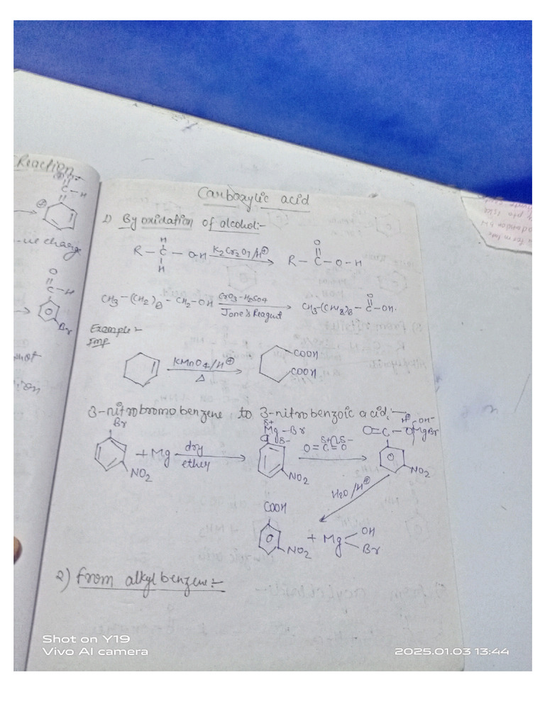 Carboxylic Acid Class 12 Chemistry | PDF