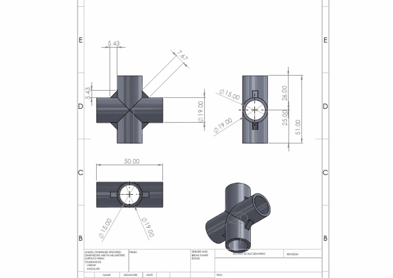 Technical Drawing Specifications | PDF
