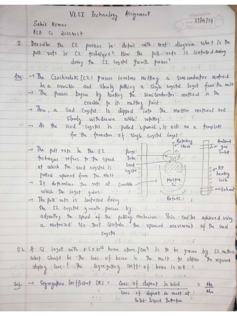 VLSI - Assignment 2 | PDF