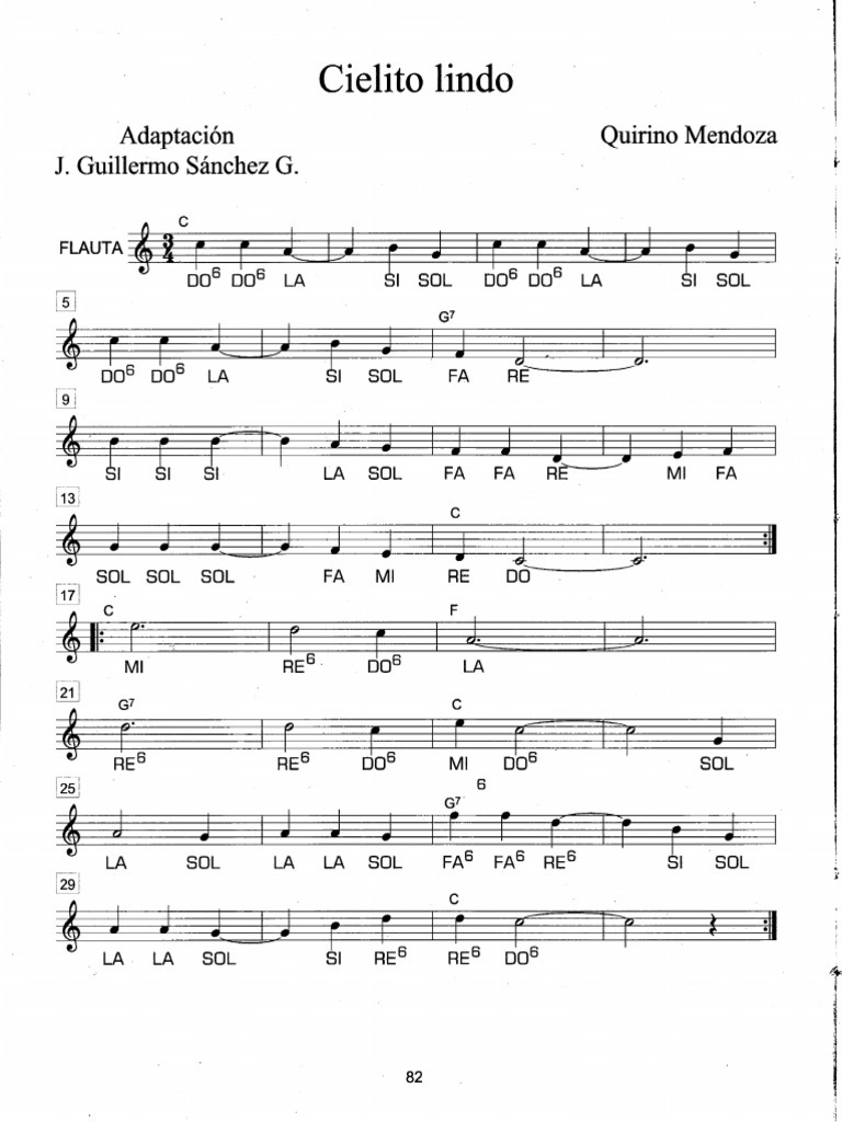 Cielito lindo_flt | PDF