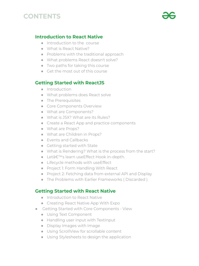 Introduction To React Native | PDF | Mobile App | Software
