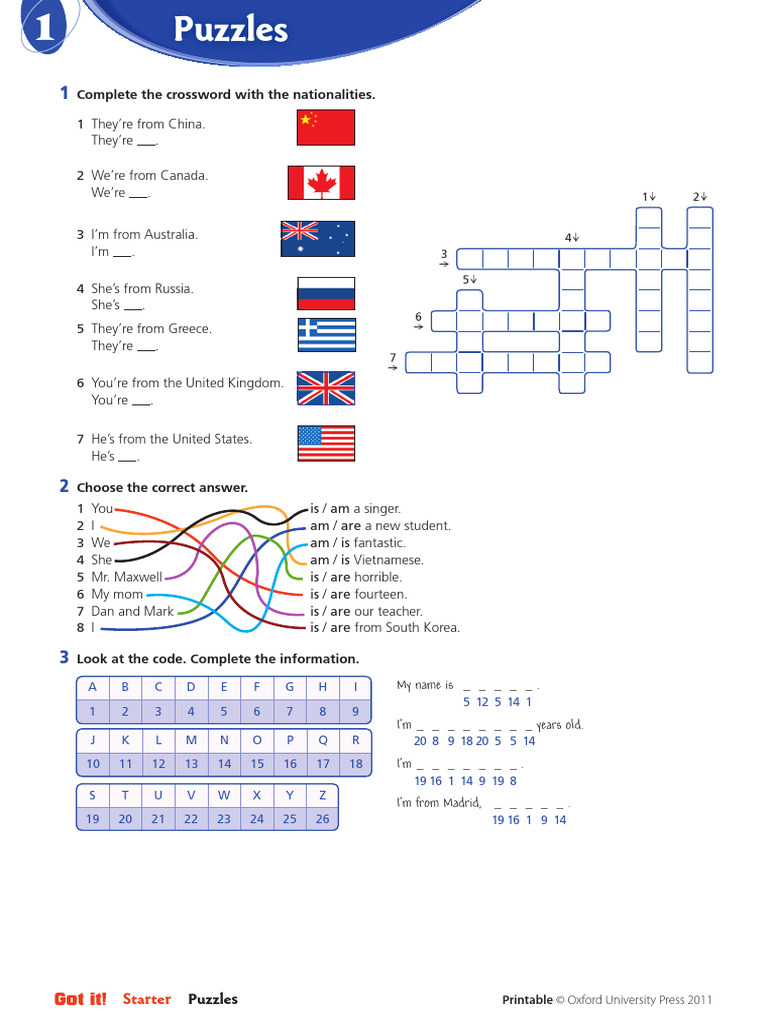 GOT IT COLLECTION - LEVEL 1 - PUZZLES (2nd EDITION) | PDF | Word Search
