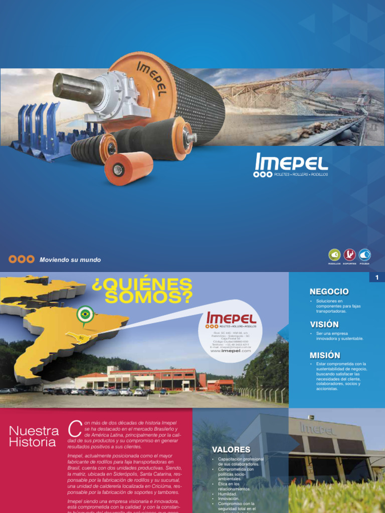 Catalogo Comercial Imepel Esp | PDF | Calidad (comercial) | Acero