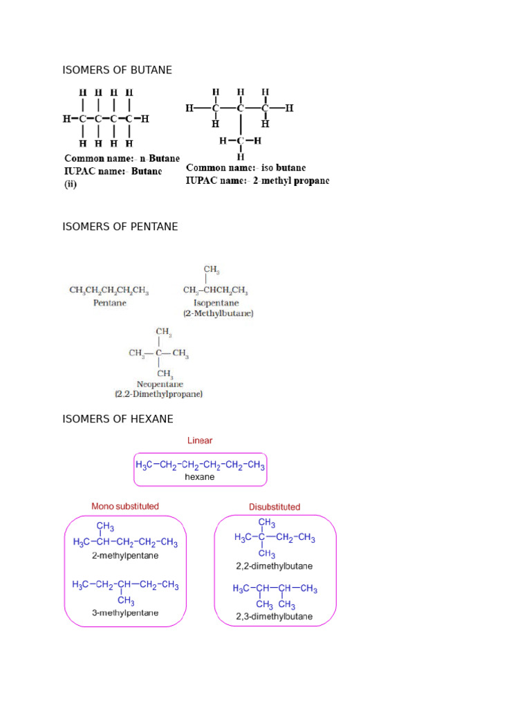 ISOMERS | PDF