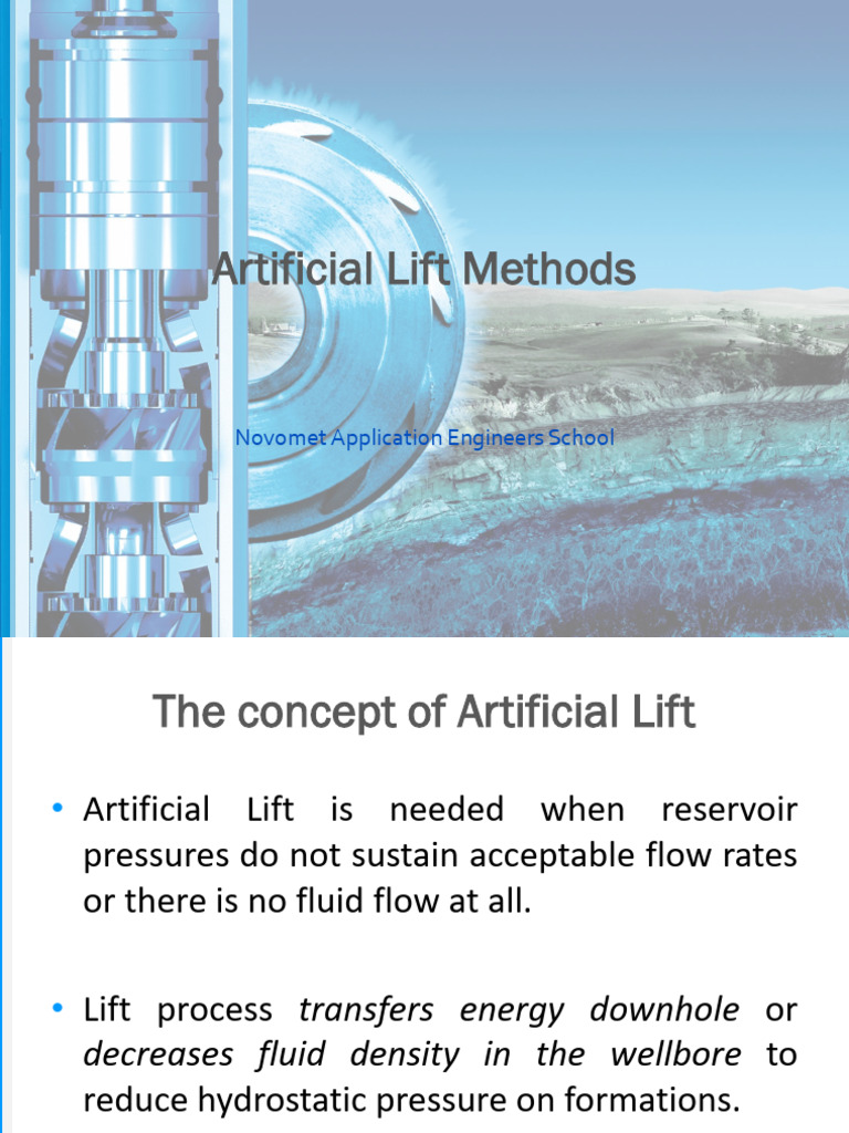 Overview of Artificial Lift Methods | PDF | Pump | Mechanical Engineering