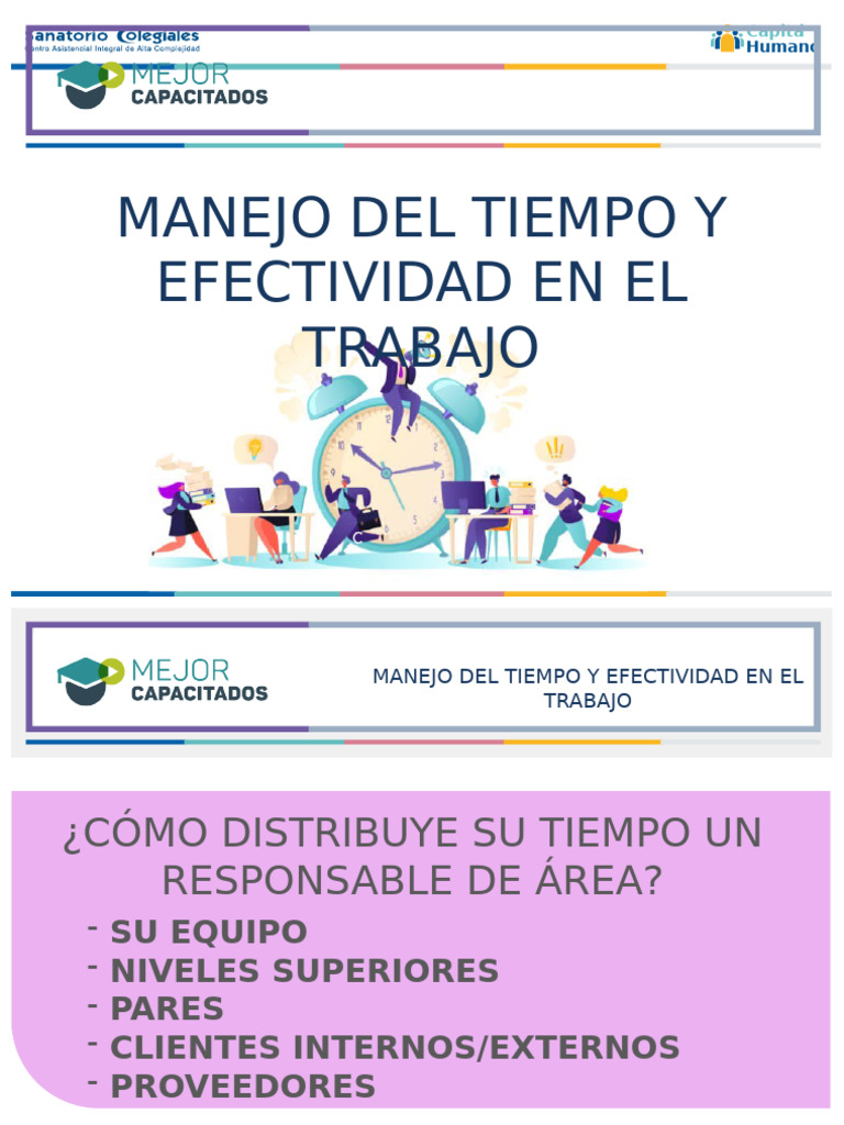 Manejo Del Tiempo - 2024 | PDF | Planificación