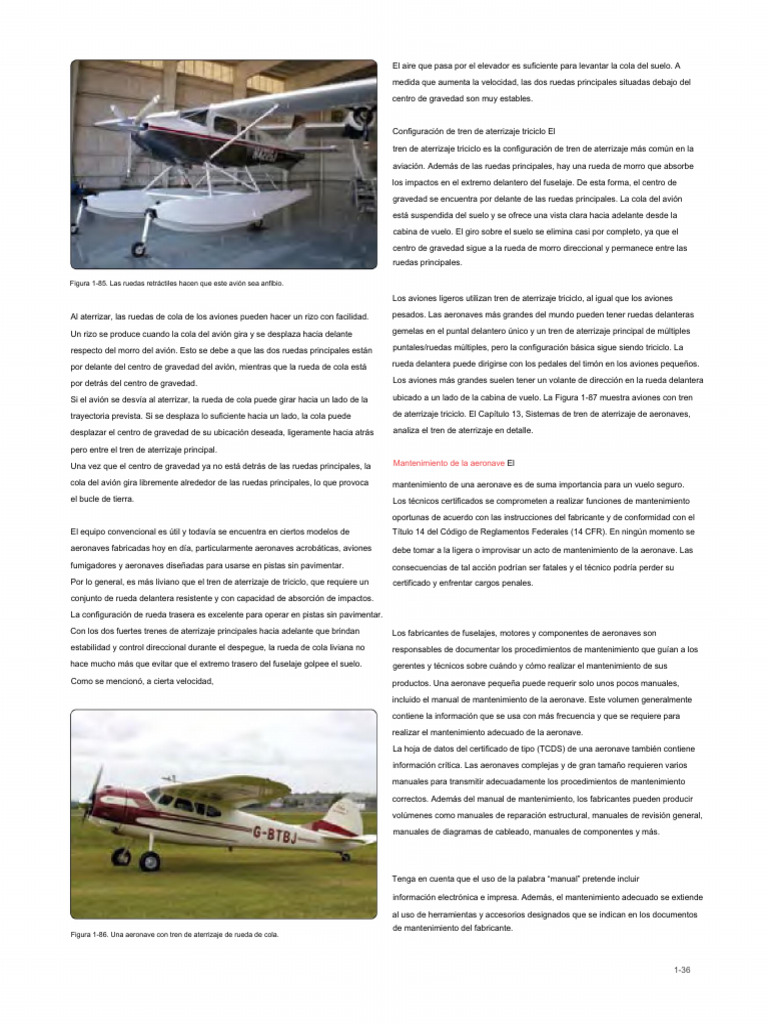 Faa 62-71 | PDF | Tren de aterrizaje | Avión