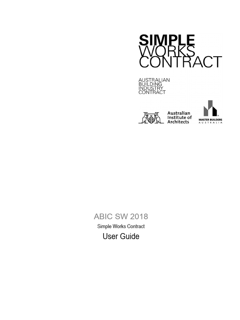 ABIC SW 2018 Contract User Guide | PDF | Insurance | Interest