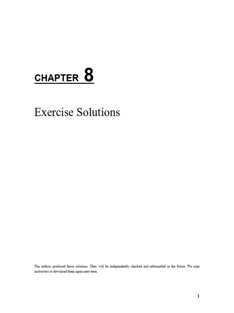 Econometrics Exercise Solutions | PDF | Errors And Residuals | P Value