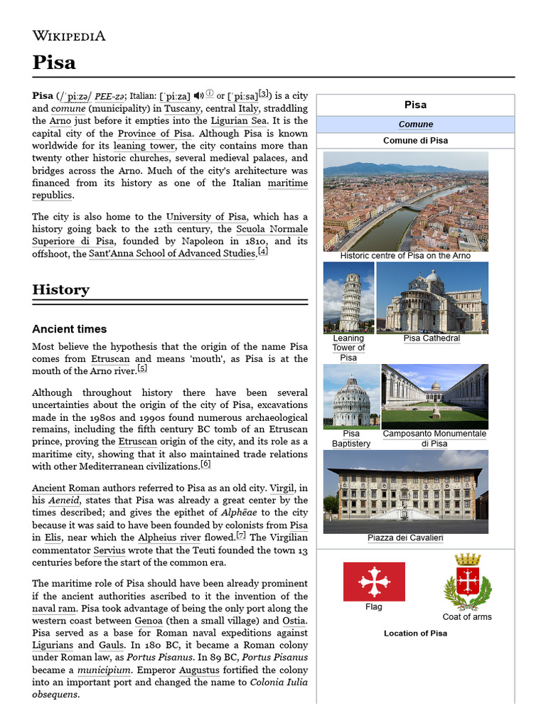 Pisa | PDF