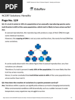 Class10 Heredity PYQs | PDF