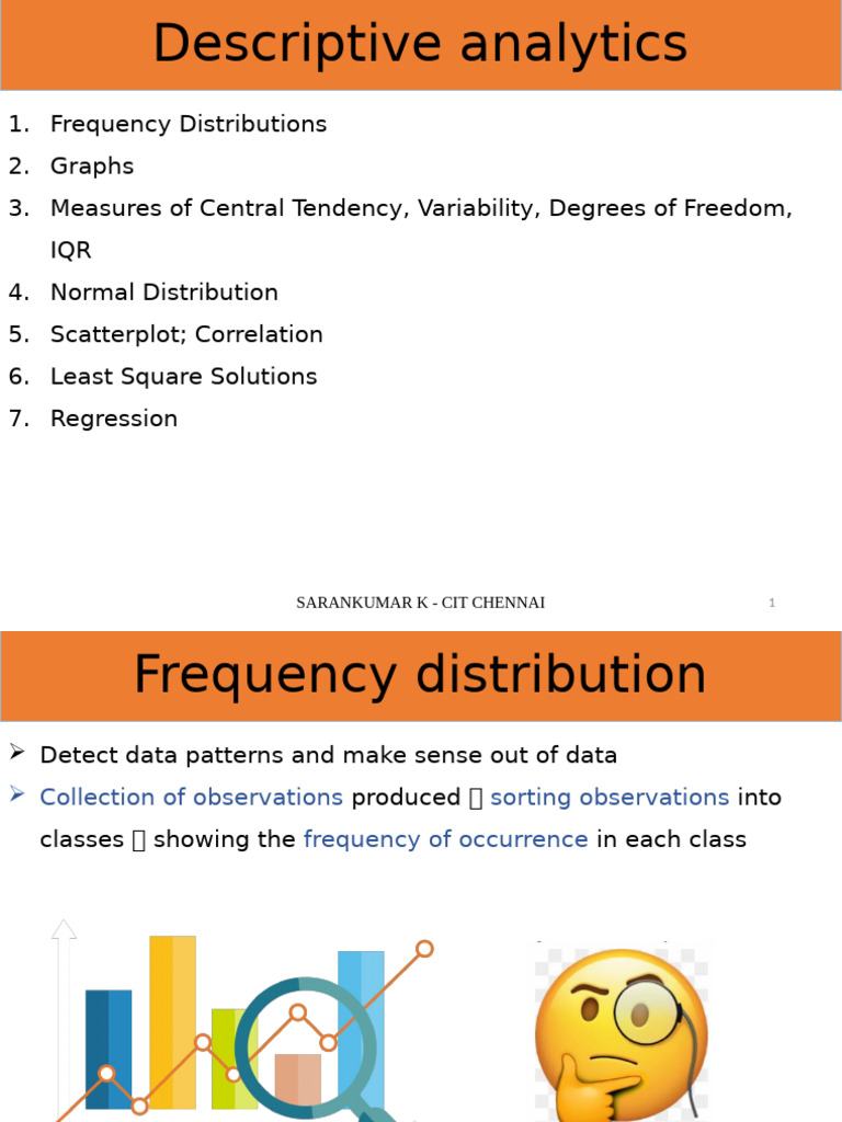 Data Analysis Basics for Students | PDF | Variance | Skewness