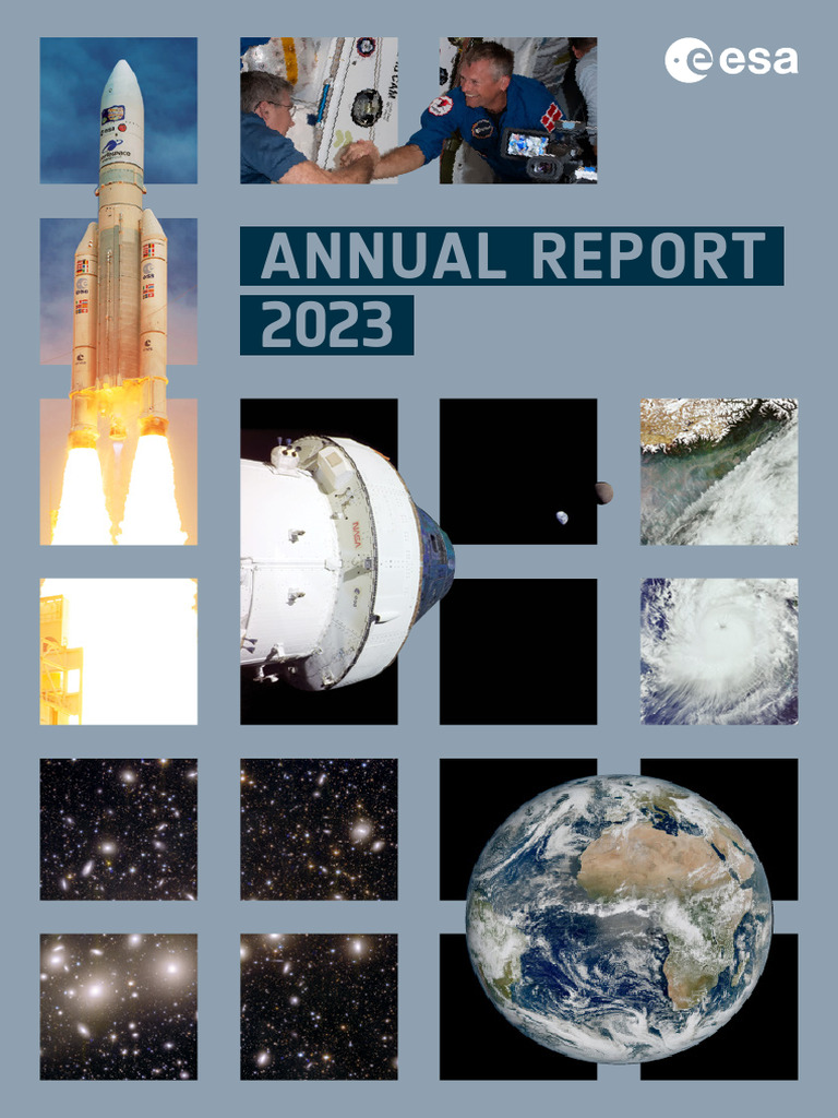 ESA Annual Report Highlights 2023 | PDF | European Space Agency | Nasa