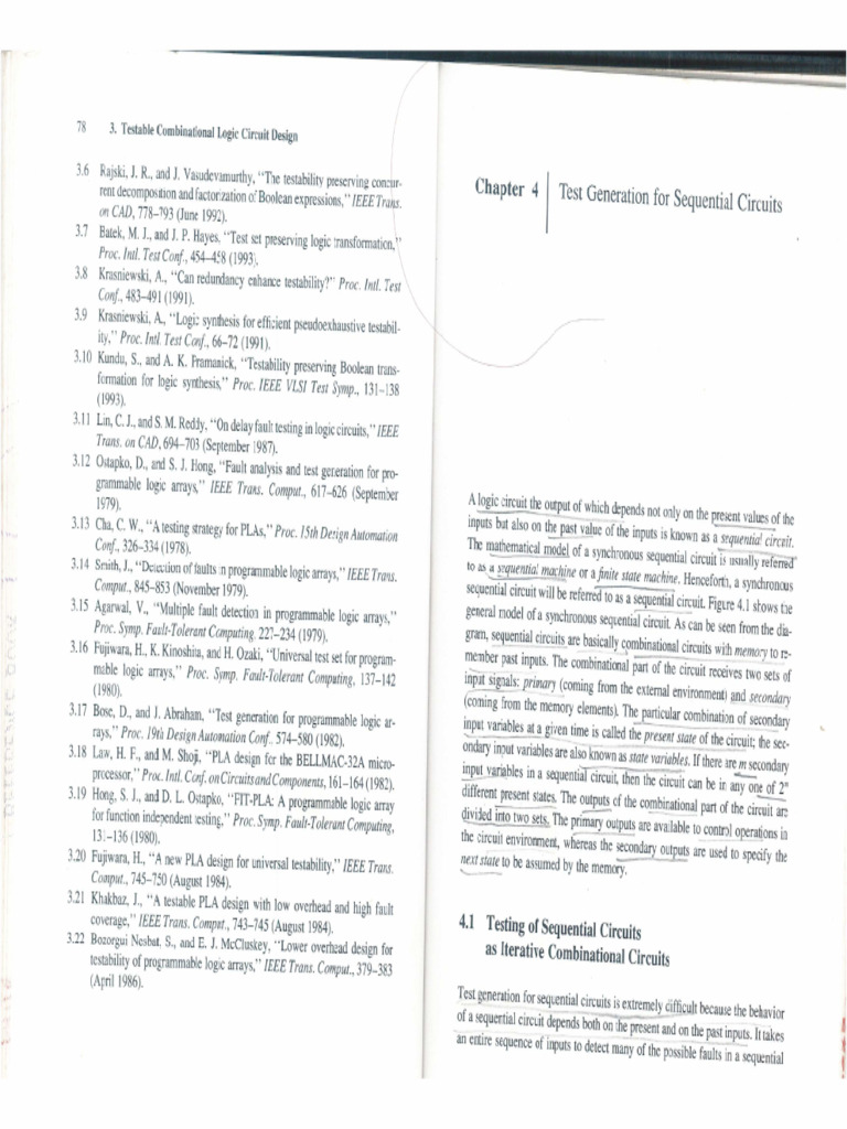 Digital Circuit Testing Testability Module 5 - Split-Rotated | PDF