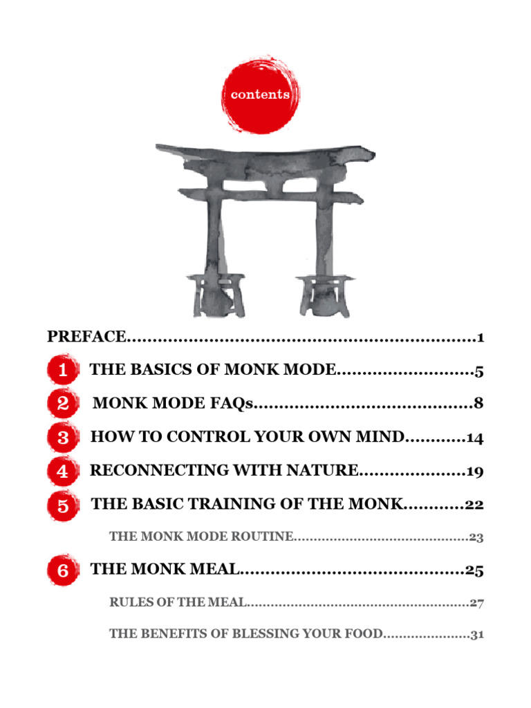 Embrace Monk Mode: A Guide | PDF
