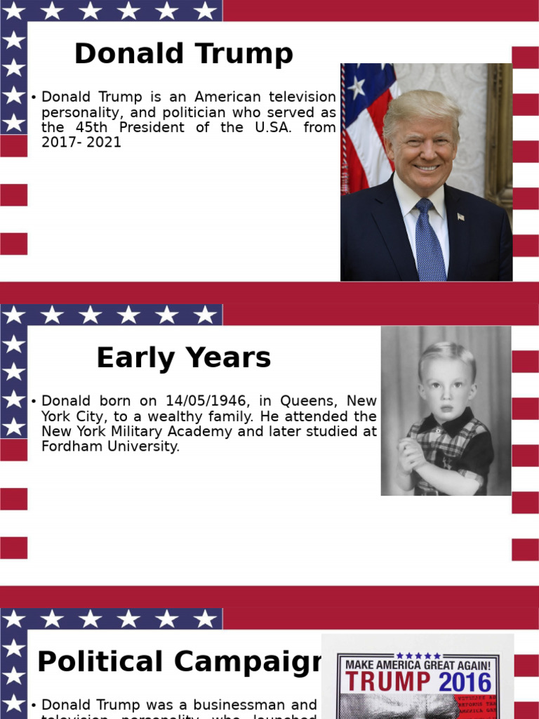 Donald Trump | PDF