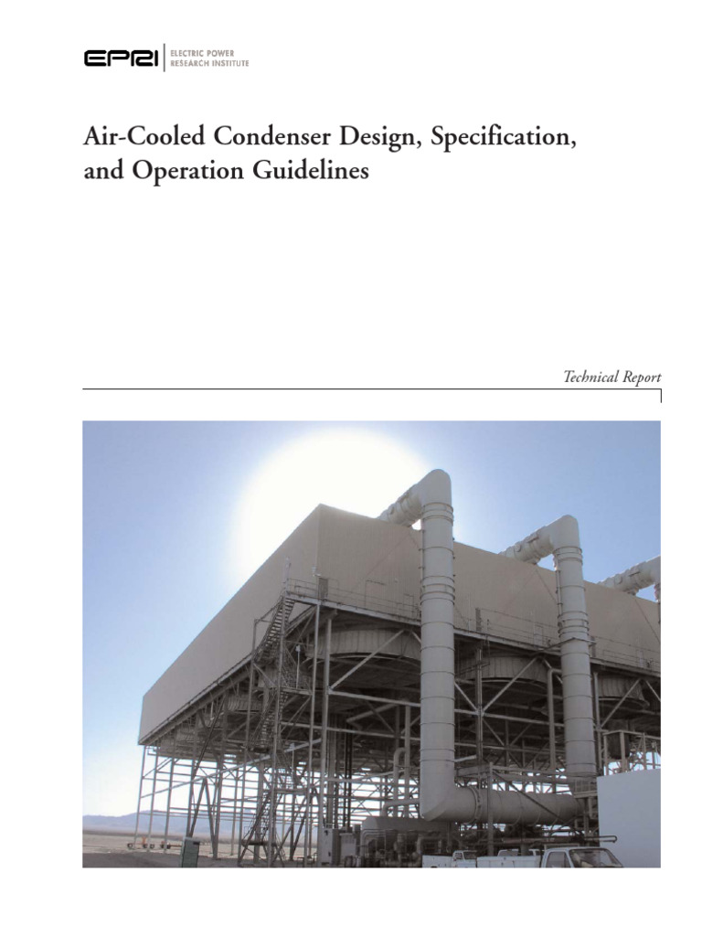 1007688_Air_Cooled Condenser Design_ Specification_ and Operation ...