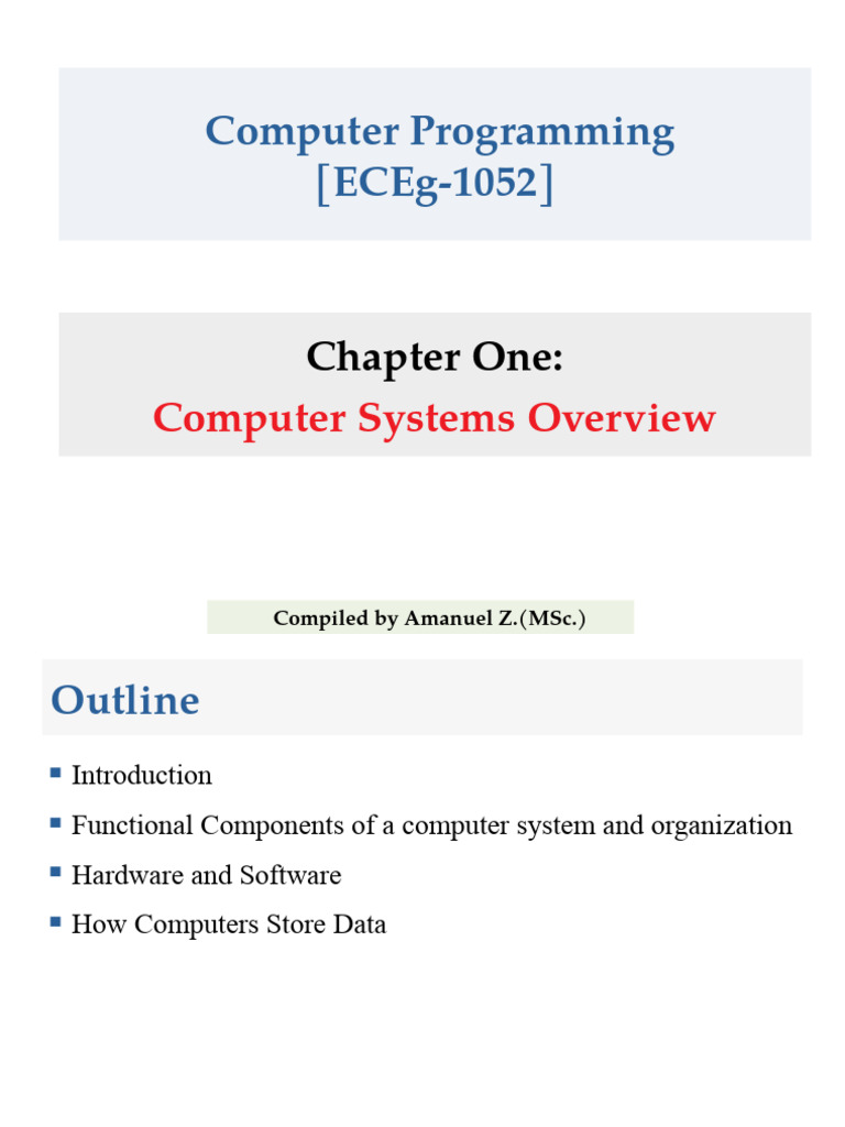 chapter 1 (2) | PDF | Computer Data Storage | Random Access Memory
