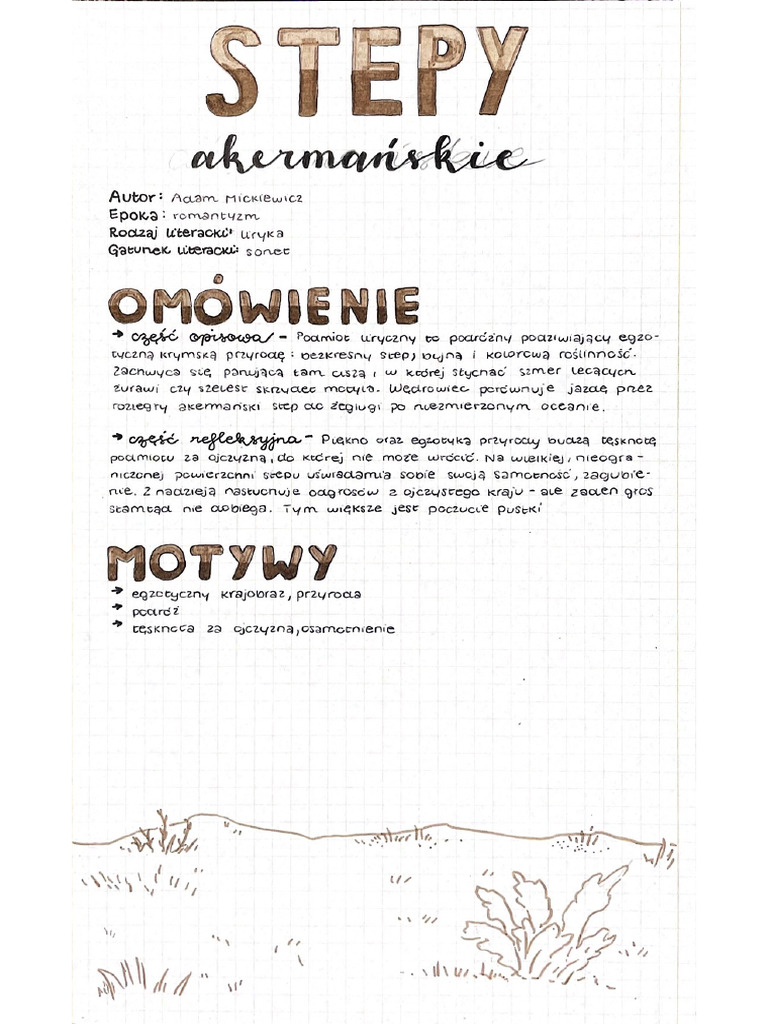 Stepy akermanskie | PDF