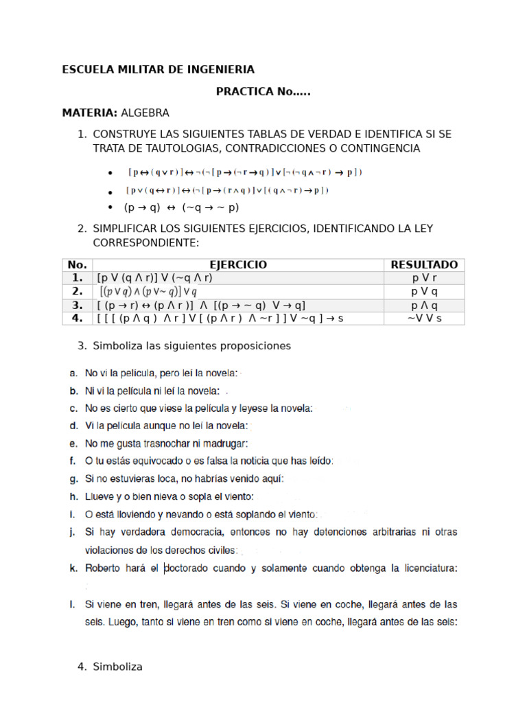 Pract Emi Alg 3 | PDF